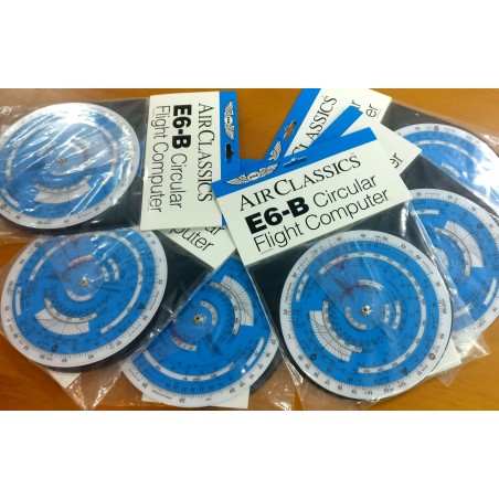 asa E6-B CIRCULAR FLIGHT COMPUTER.
