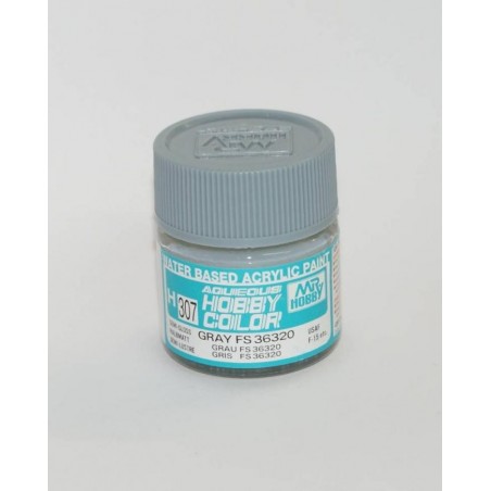Pintura Acrílica al Agua HOBBY COLOR H307 Gris FS36320 Satinado.