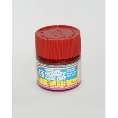Pintura Acrílica al Agua HOBBY COLOR H327 Rojo FS11136 Brillante.