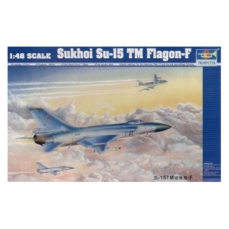 Kit TRUMPETER 02811: SUKHOI Su-15 TM Flagon-F a 1/48.